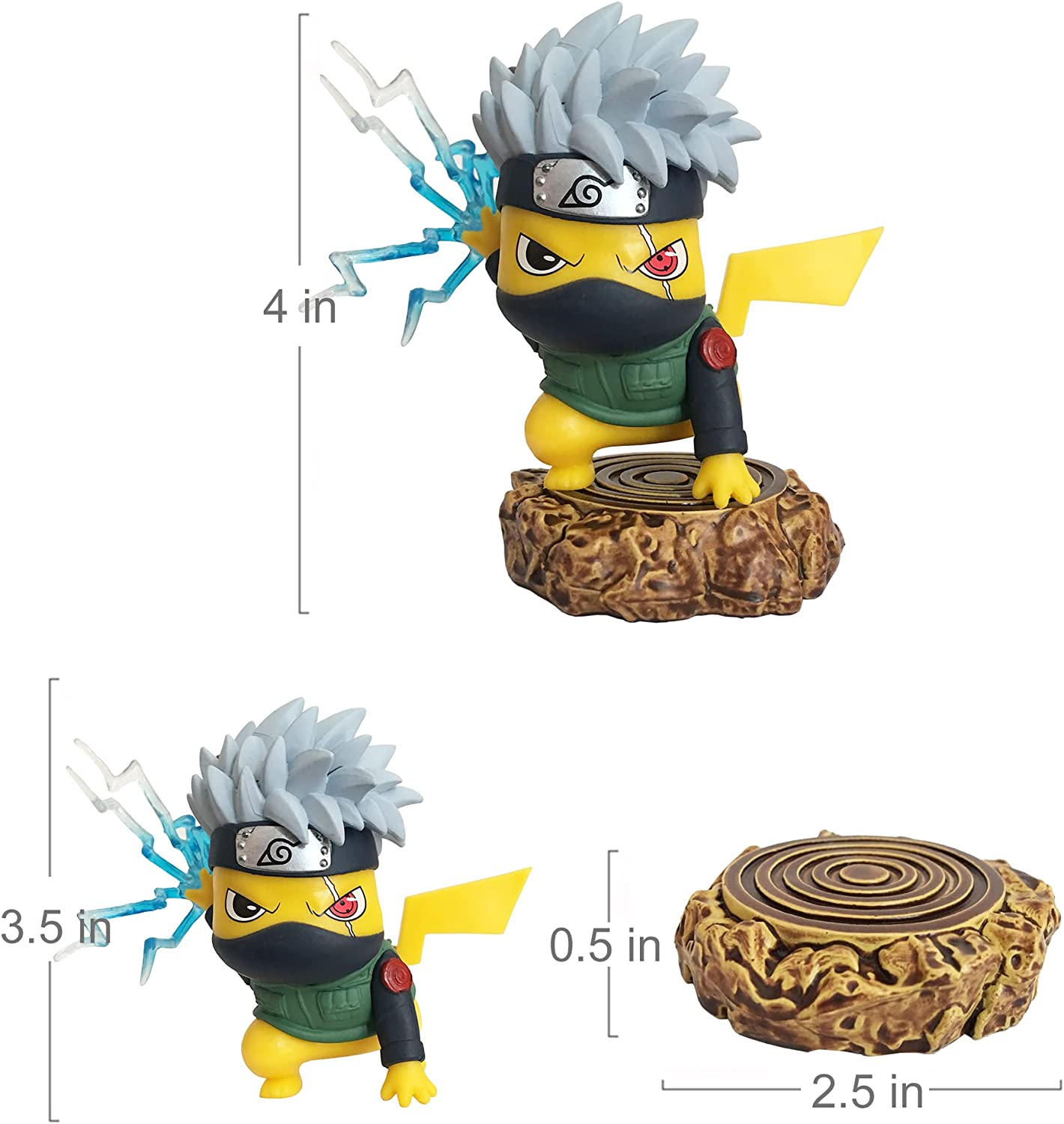 OverJoyz,Action Figure Pikachu Naruto - Kakashi