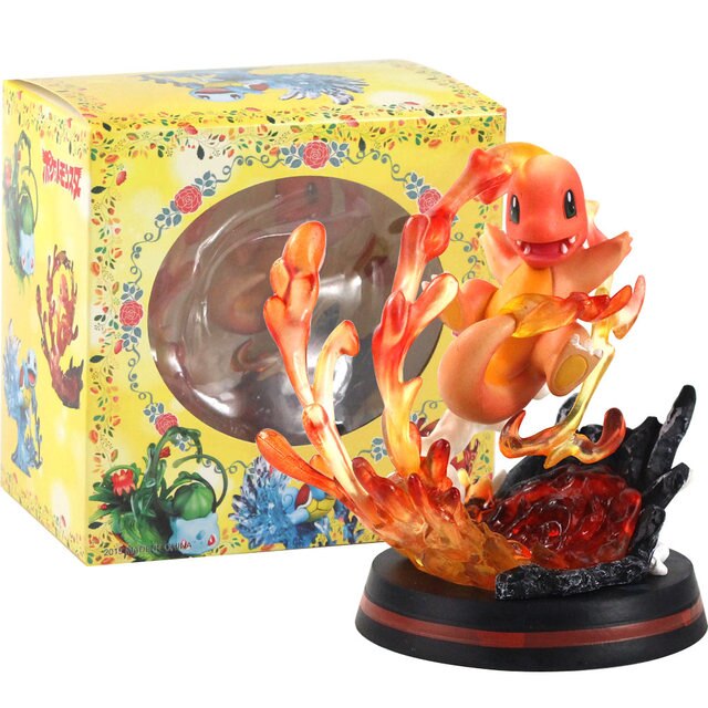 OverJoyz,Action Figure Pokemon Charmander PVC Action Figure Collectible ...
