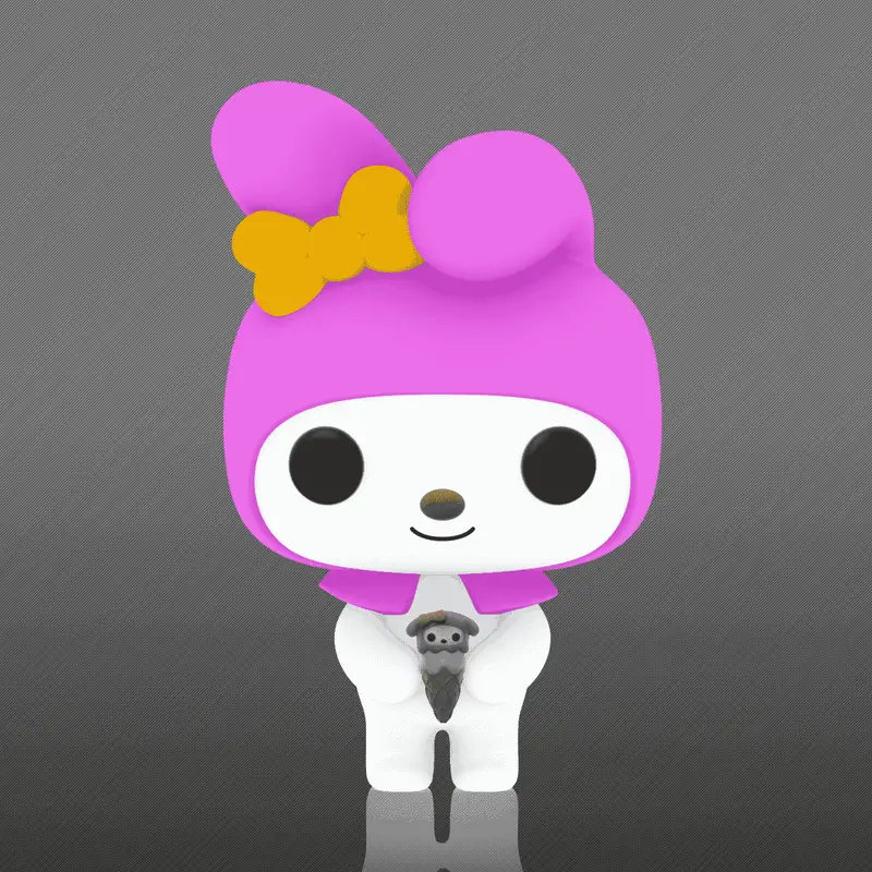 OverJoyz,FUNKO POP Hello Kitty 91 My Melody with Ice Cream (Glow)